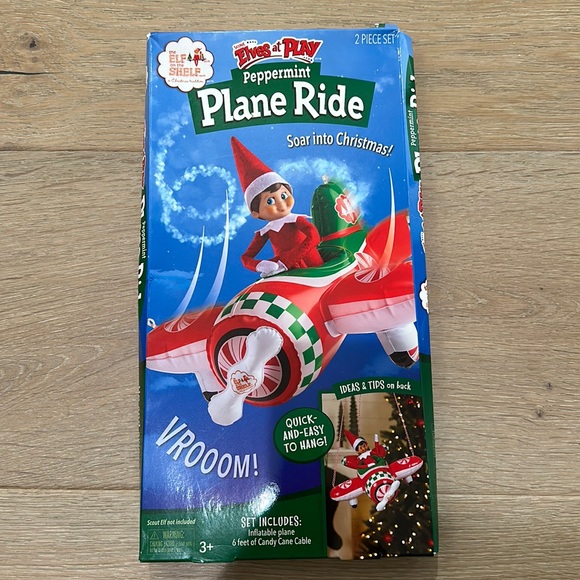 Elf on the Shelf | Toys | New Scout Elves At Play Peppermint Plane Ride ...